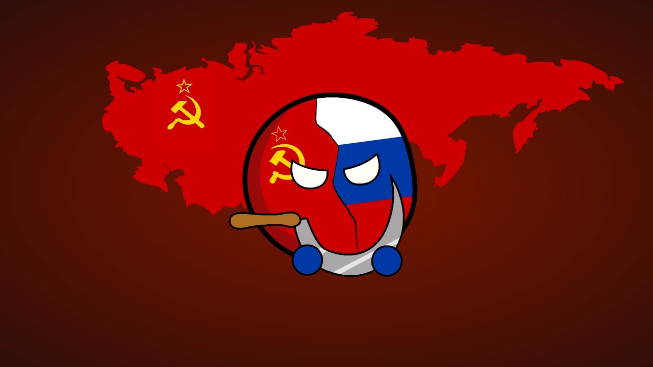 The rebirth of the Soviet Union #countryballs #ussr - YouTube