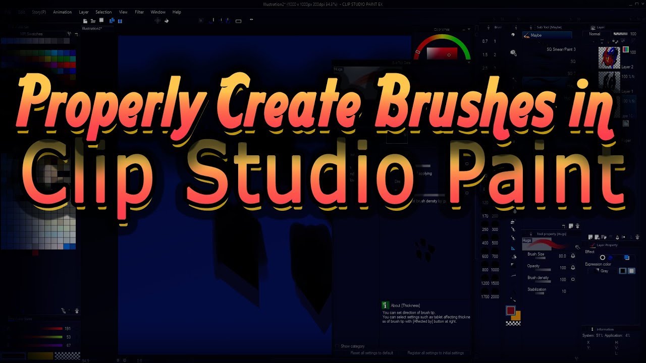 How To Properly Create Brushes In Clip Studio Paint YouTube how-to-properly-create-brushes-in-clip-studio-paint-youtube