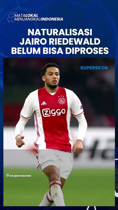 NATURALISASI JAIRO RIEDEWALD BELUM BISA DIPROSES, Menpora Ungkap Alasannya #shorts #bola #timnas ...