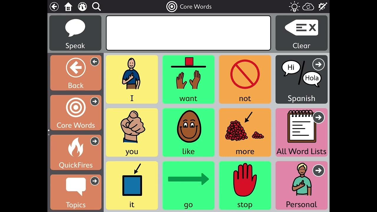 SLP: AAC Snap Core First (TD Snap)editing and adding real pictures onto ...