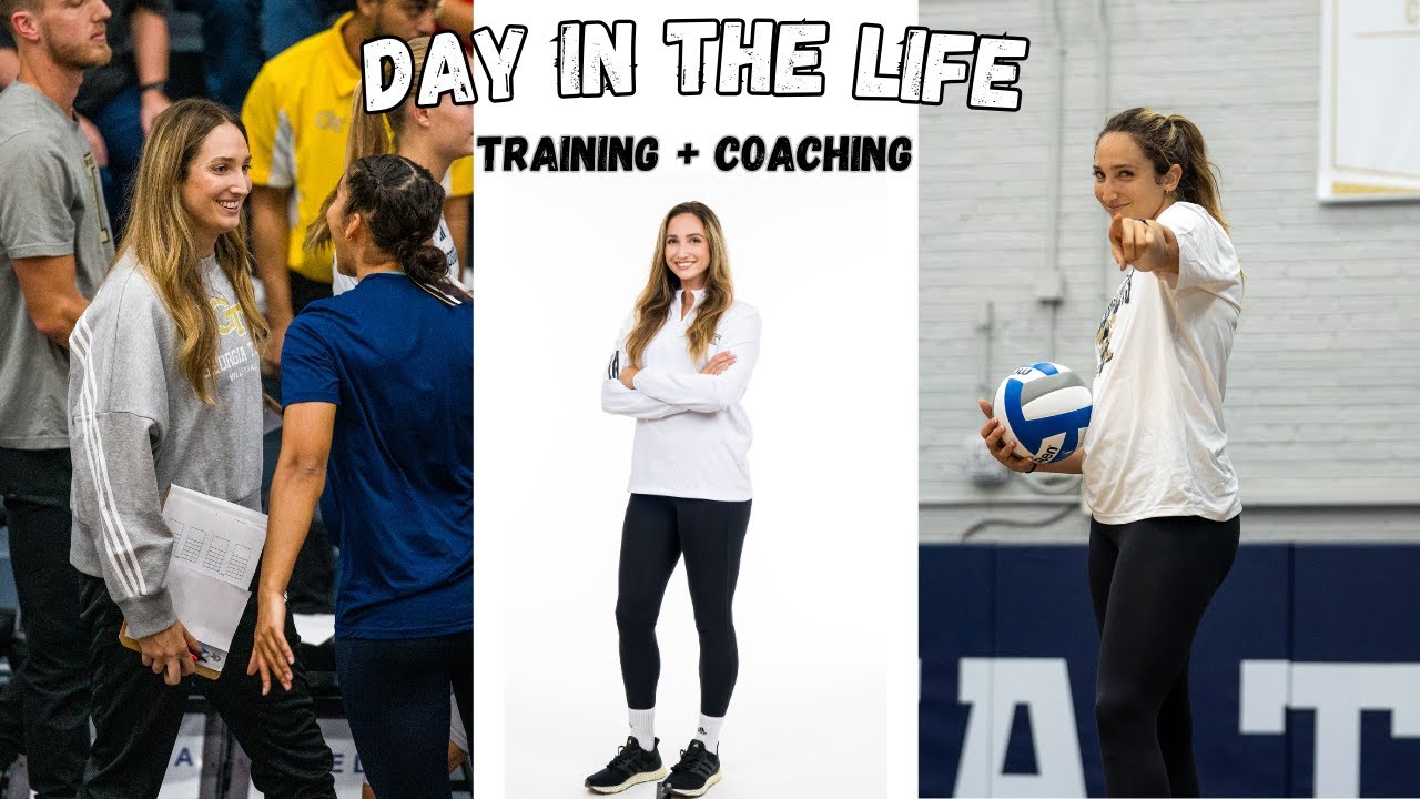 Pro Volleyball Player || Day in the Life: Off-Season Coaching - YouTube