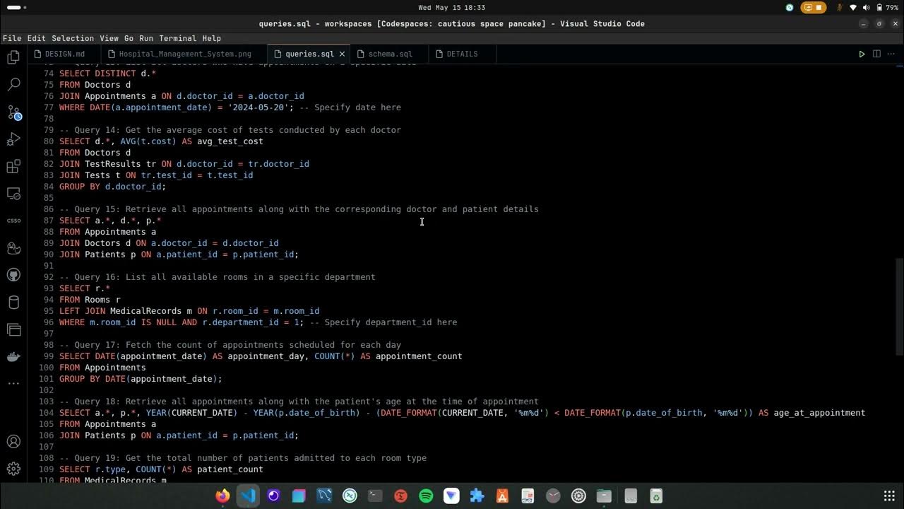CS50SQL Final Project Hospital Management - YouTube