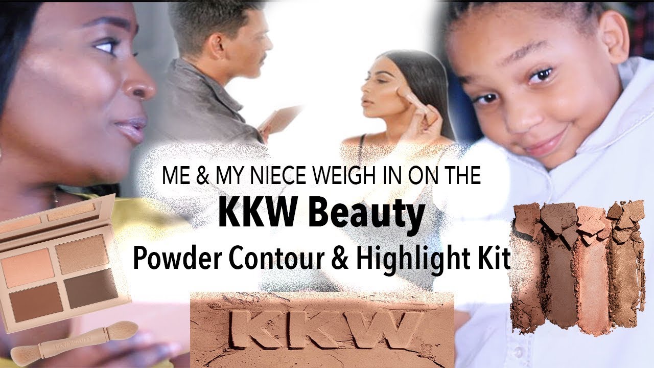 Deep Dark, Really????? | Kiyra Says | KKW Beauty Powder Contour ...