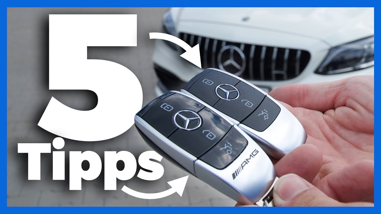 GEHEIM!🤫 5 Mercedes-Benz Schlüssel-Tipps, die fast KEINER kennt - YouTube