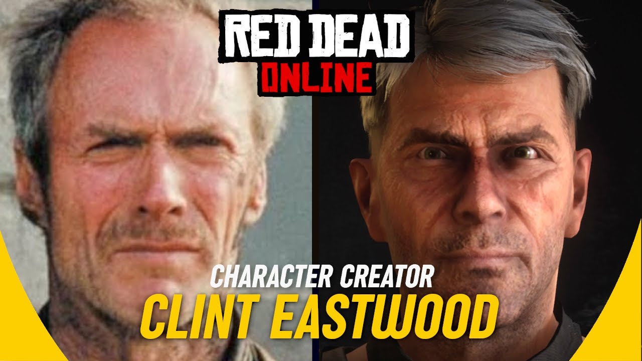 CLINT EASTWOOD: Character Creator (Unforgiven) William Munny RDR2 - YouTube