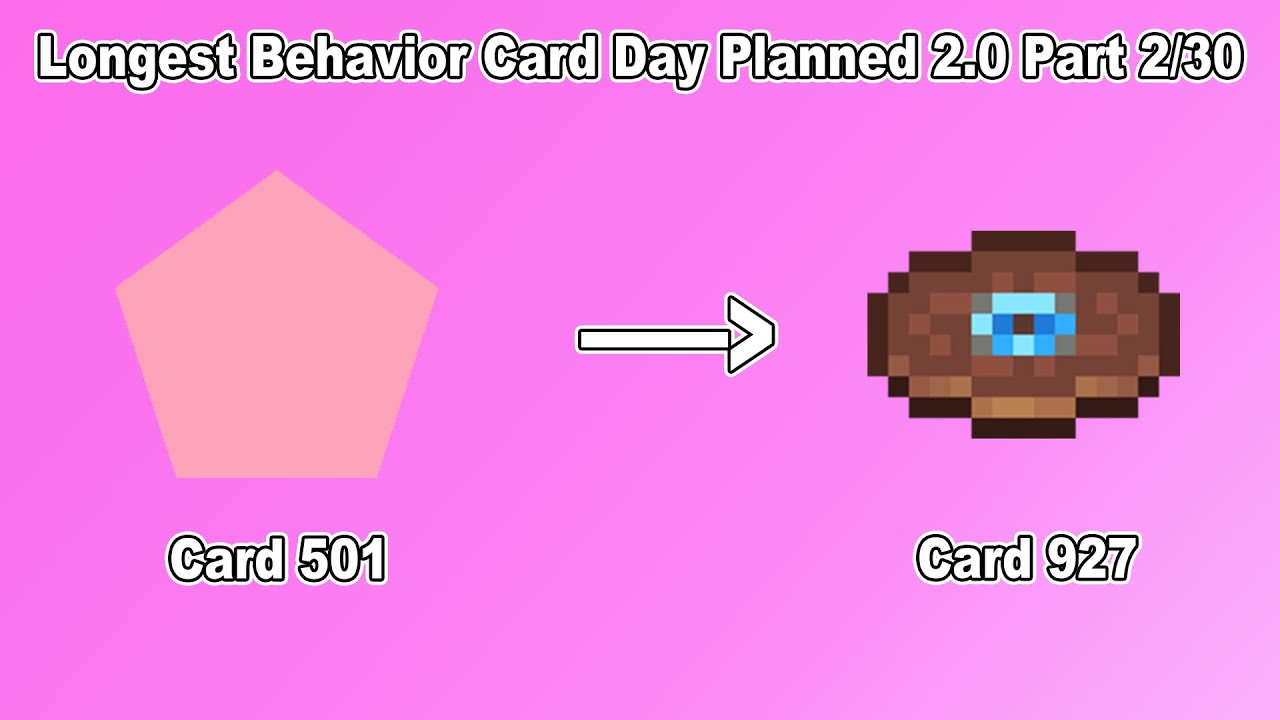 Longest Behavior Card Day Planned 2.0 Part 2/30: Cards 501 - 927 - YouTube