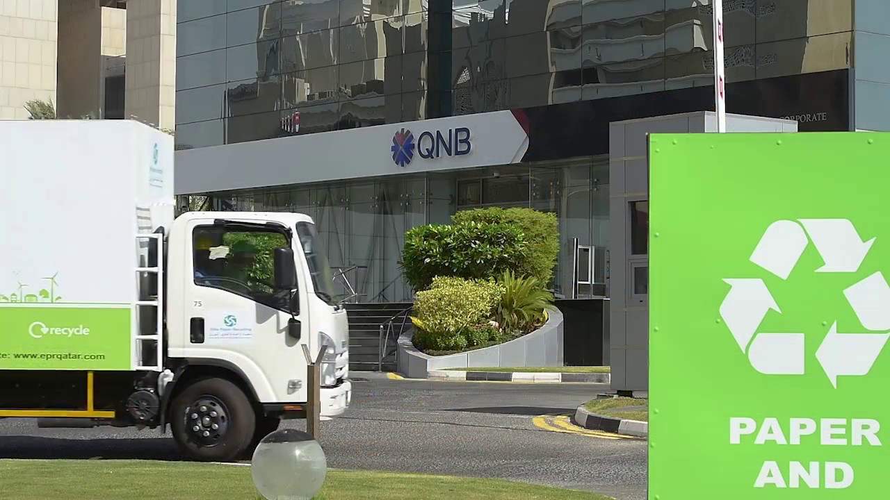 QNB 's recycling initiative in cooperation with Elite Paper Recycling ...