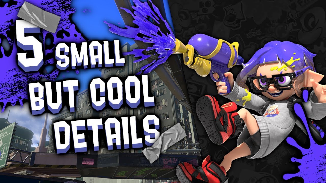 5 Small But Cool Splatoon 3 Details #Shorts - YouTube
