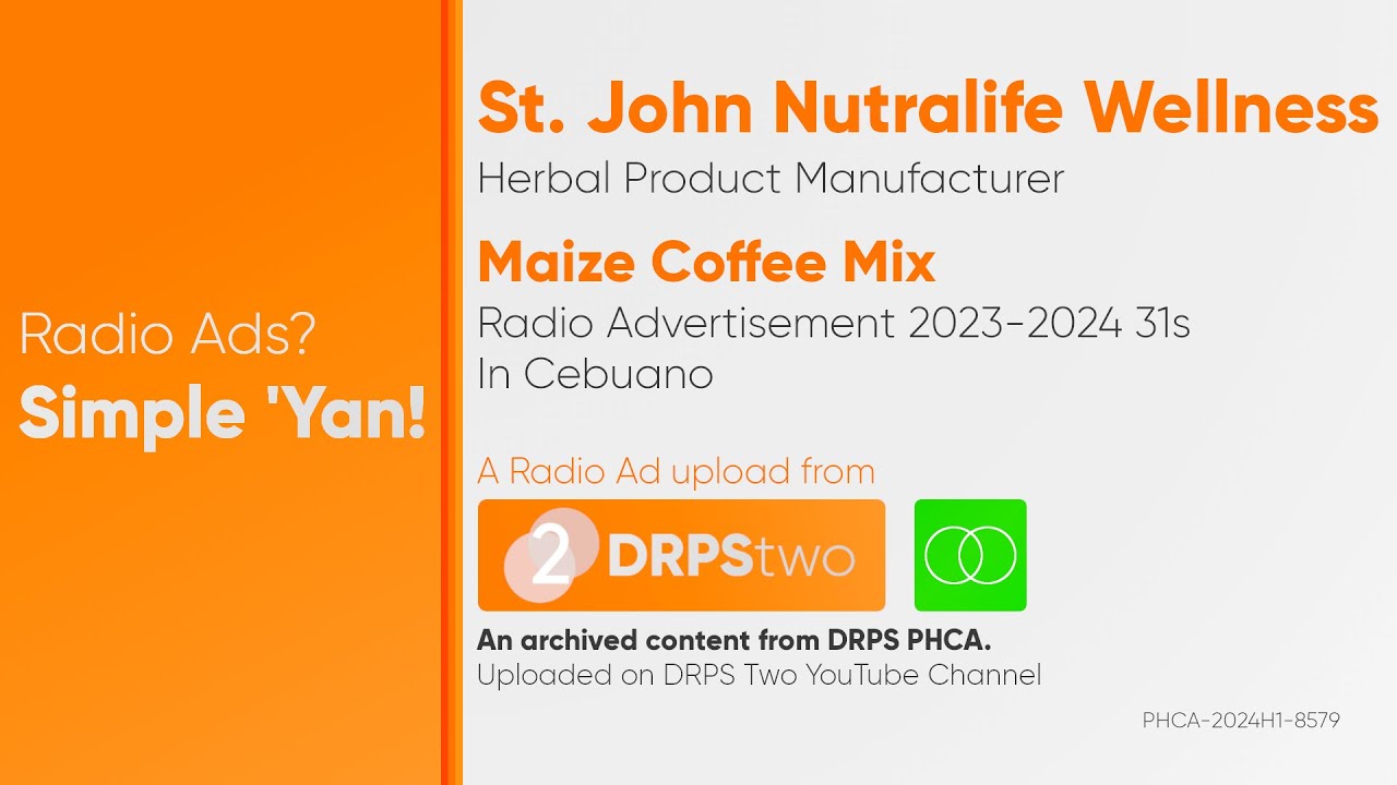 Maize Coffee Mix Radio Ad 2023-2024 31s (in Cebuano) [ST] - YouTube