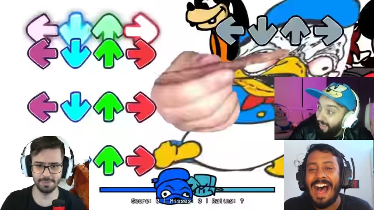 as reação dos YouTubers do Dilan Dunk | Friday Night Funkin mod | DILAN ...