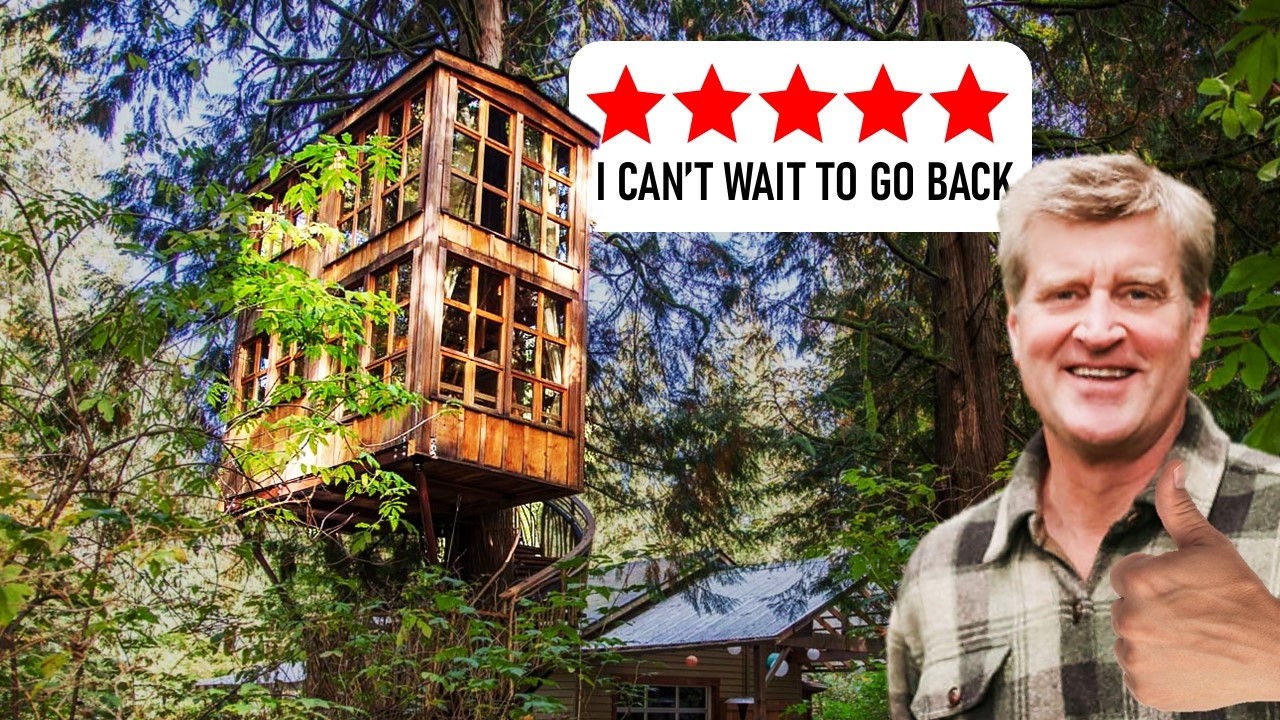 Treetopia TREEHOUSE Bed and Breakfast in WA, Treehouse Point 2025 - YouTube