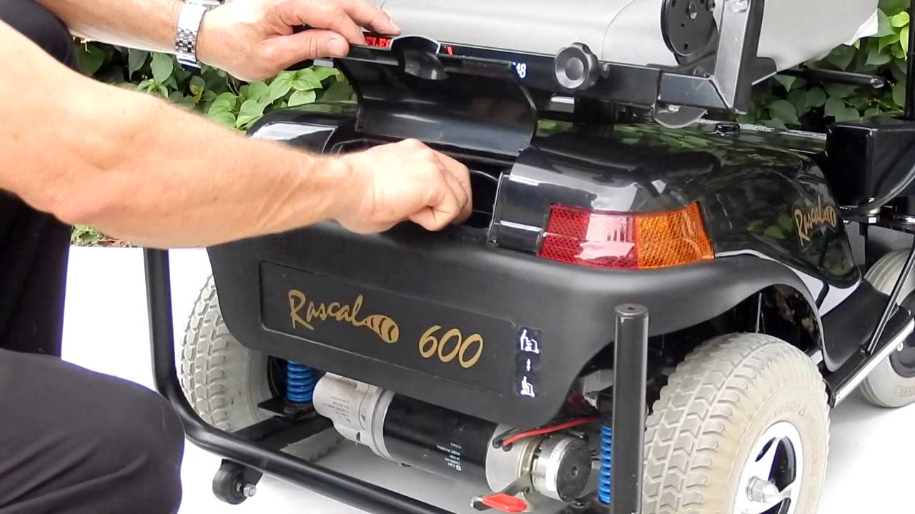 Rasacl 600C Conversion Like New Black by Marc's Mobility - YouTube