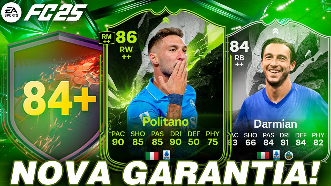 FIFA 25 | 🟢 NOVO DME DE GARANTIA 84+ / SHOWDOWN POLITANO X DARMIAN ...