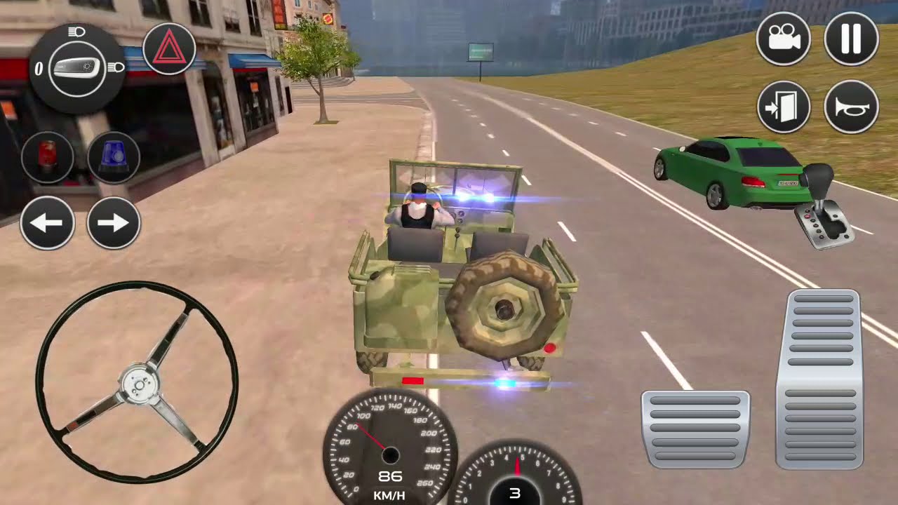 American Police Jeep Driving: Police Games 2020 #18 polis arabası oyunu ...
