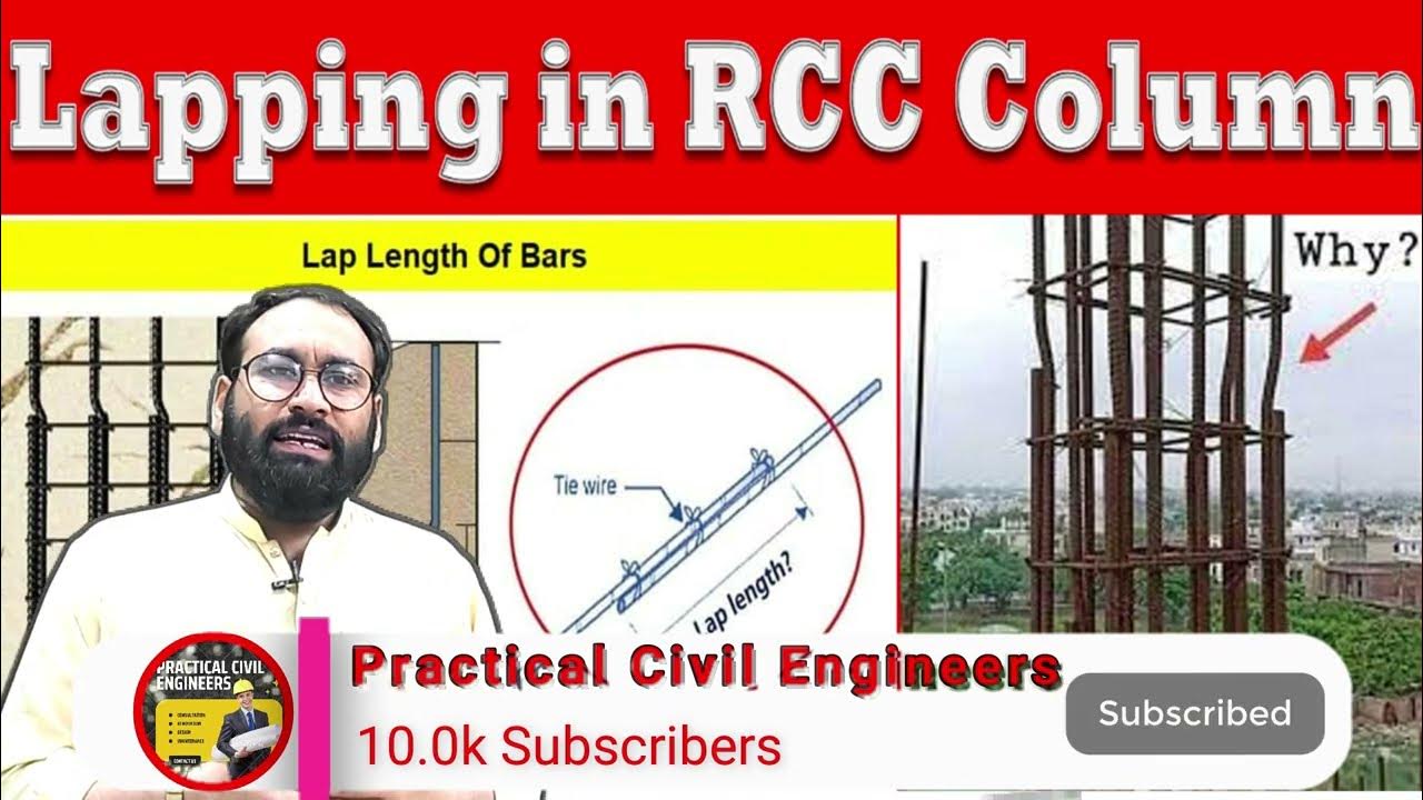 Basic Rules for Lapping Length in Column | Lap Length in RCC Column | Column Lapping Zone. - YouTube