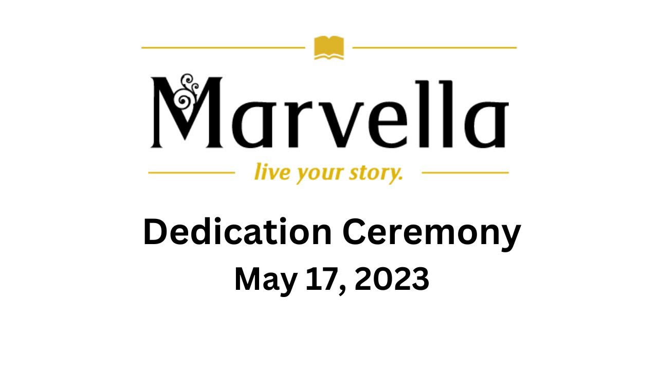 Marvella Dedication Ceremony - Featured Speakers - YouTube