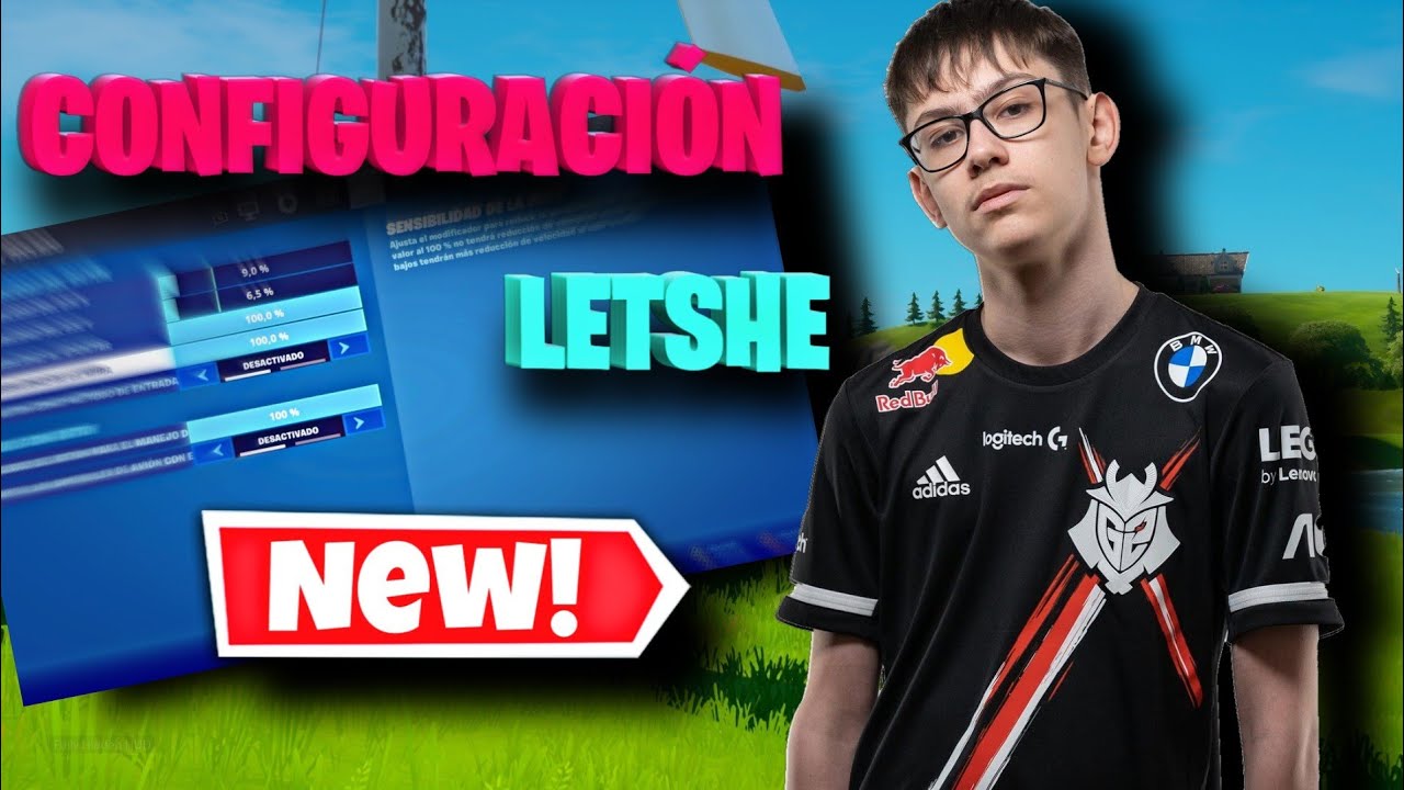 🔴🎮 NUEVA CONFIGURACIÓN DE LETSHE🔴⌨️TEMPORADA 6 FORTNITE 2| SENSIBILIDAD ...