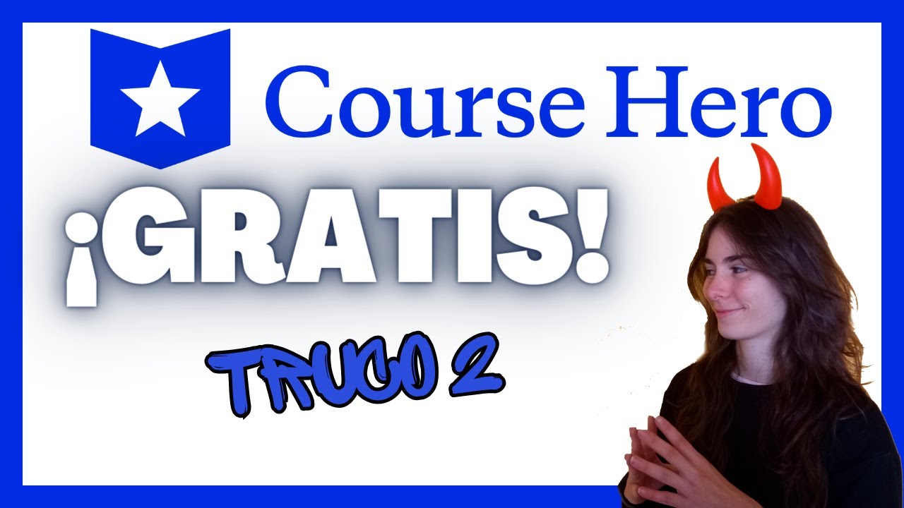 Course Hero desbloquear documentos Truco 2 ¡GRATIS! [2024] 💻 - YouTube