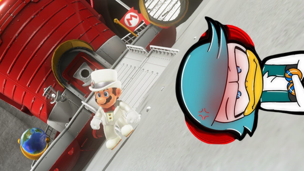 Mario Odyssey Pero TODO está Inclinado | Mods Locos de Mario con ...