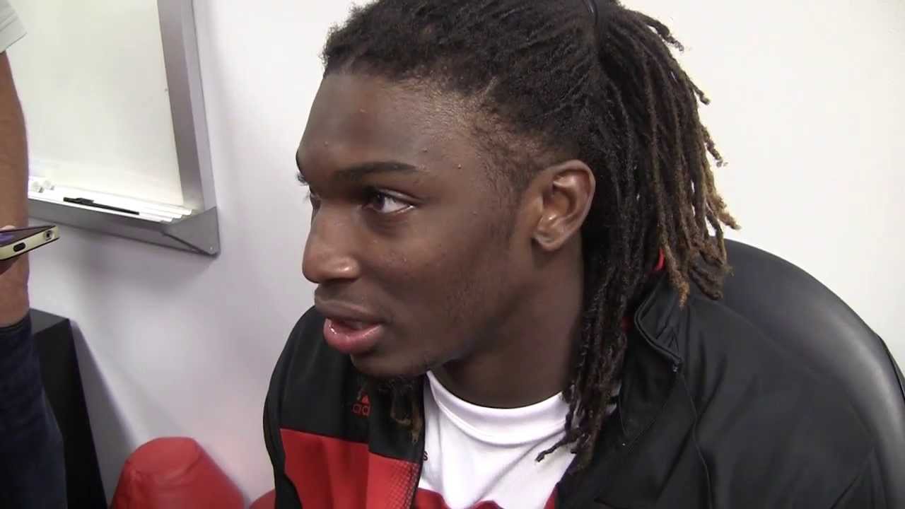 Senorise Perry Eastern Kentucky Post-Game 9-7-2013 - YouTube