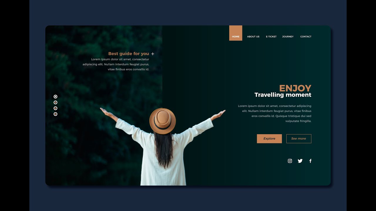 How To Build Travel Website From Scratch Using Html Css Javascript 9554
