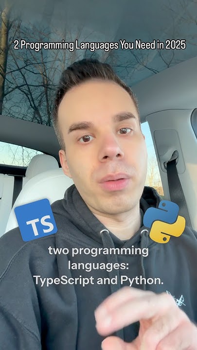 The 2 Programming Languages You Need in 2025 - YouTube