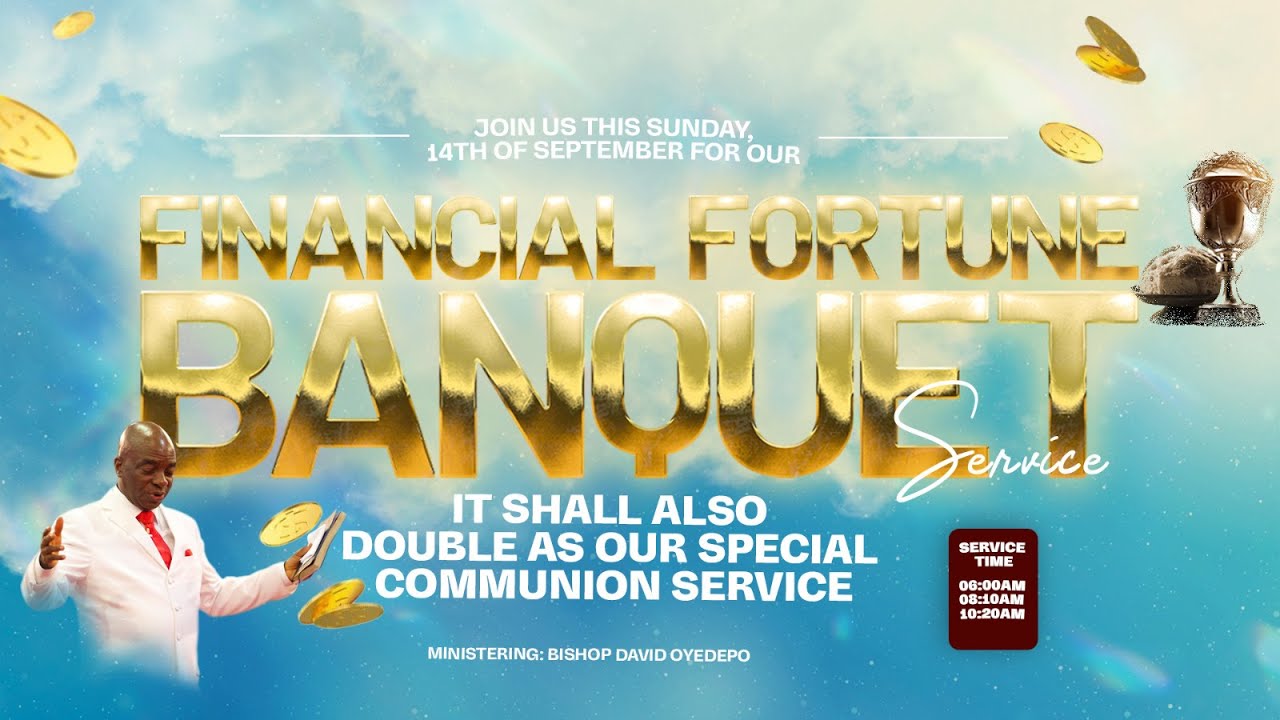 FINANCIAL FORTUNE BANQUET SERVICE | 14, SEPTEMBER 2025 | FAITH ...