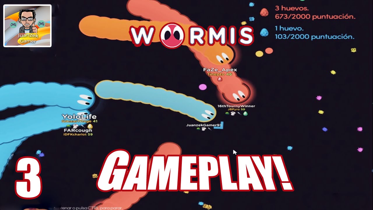 Wormis - Atrapa El Huevo (Gameplay 3) - YouTube