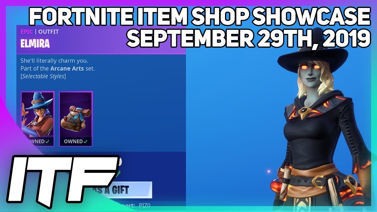 Fortnite Item Shop *NEW* WIZARD EDIT STYLES! [September 29th, 2019 ...