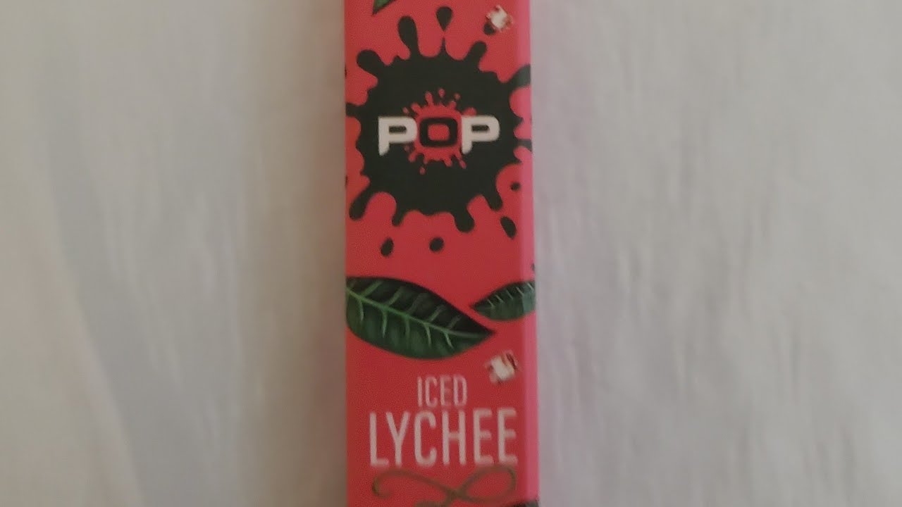 Iced Lychee POP disposable review - YouTube