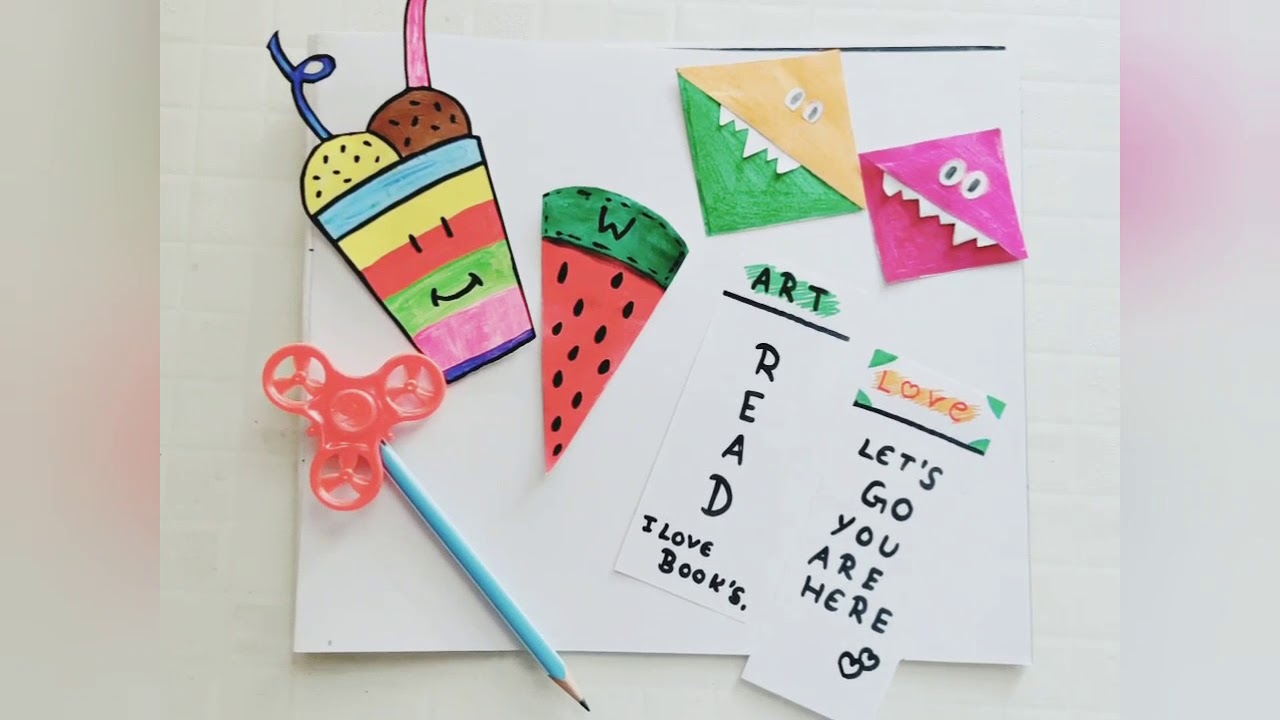 How to make book Mark's. - YouTube