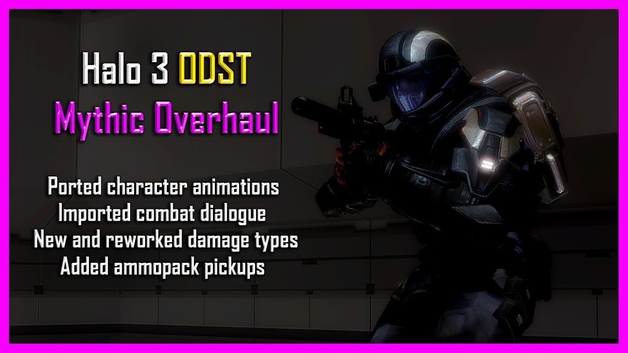 Halo 3 ODST Mythic Overhaul Trailer - YouTube