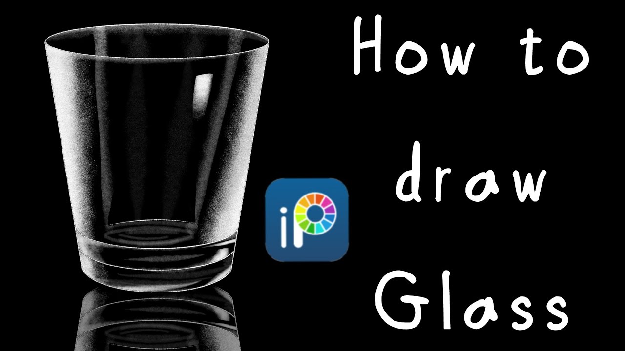 【ibisPaint】How To Draw a Glass in ibispaint - YouTube