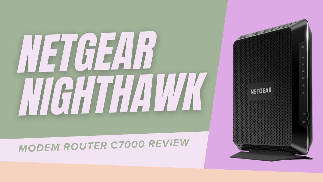 Upgrade Your Home Network! Netgear Nighthawk Modem Router Combo Review ...