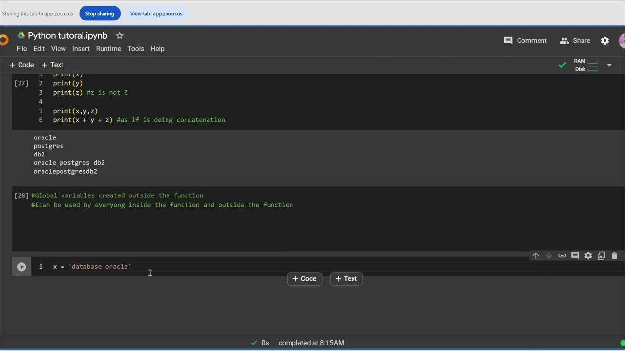 Python - Global Variables - YouTube