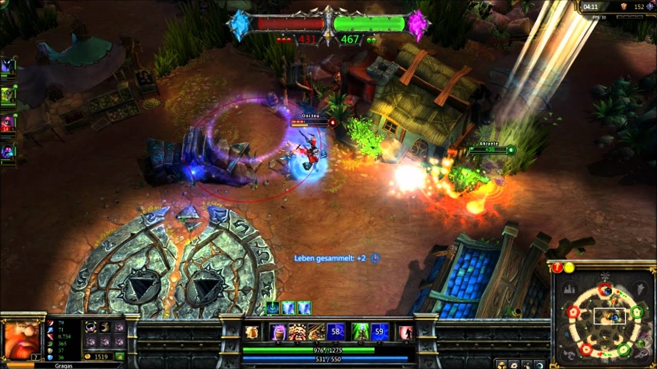 League of Legends - Gragas Gameplay ( Dominion ) - YouTube