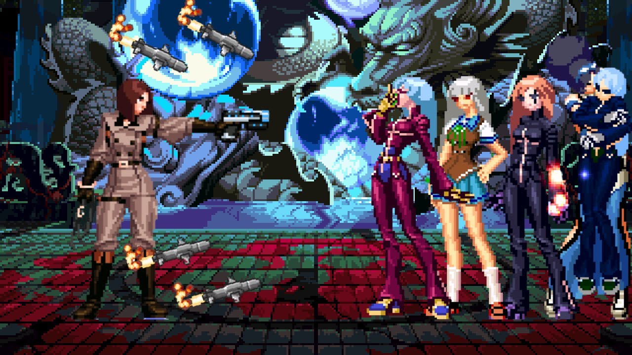 KOF Mugen High Tech Whip vs Kula Diamond Team - YouTube