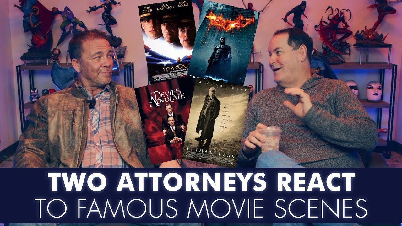 2 attorneys react to famous movie scenes #2 - YouTube