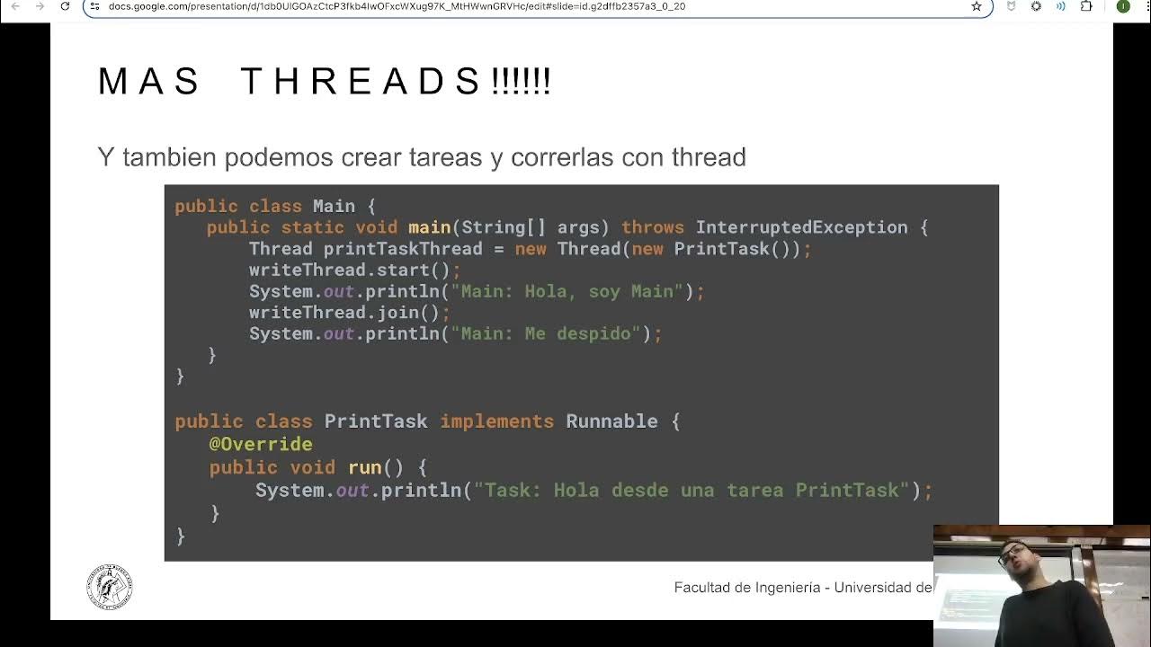 Práctica 24/05. Concurrencia en Java. - YouTube