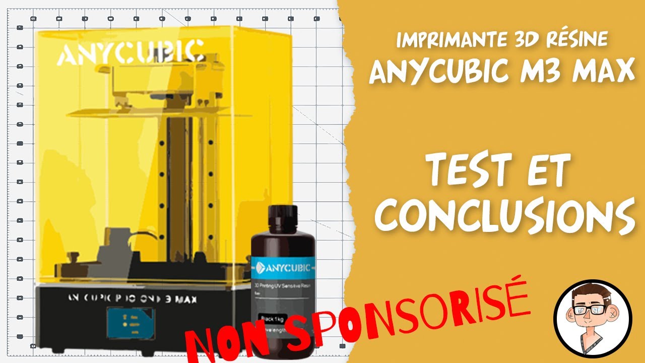 Test Anycubic Photon M3 Max | Premiers prints, module de remplissage ...