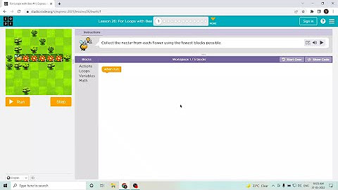 For Loops with Bee - YouTube