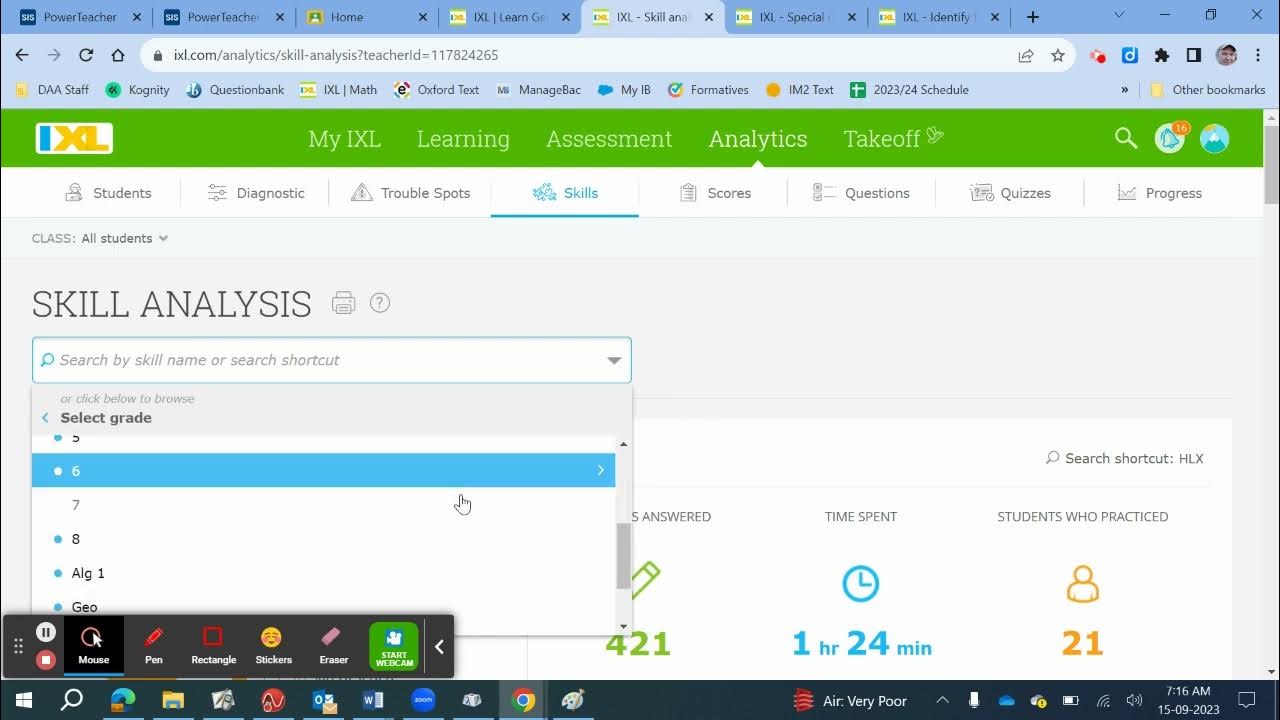 IXL: Teacher Tip; Resetting the smart score - YouTube