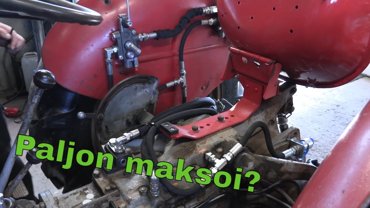 MF lisä hydrauliikka - YouTube