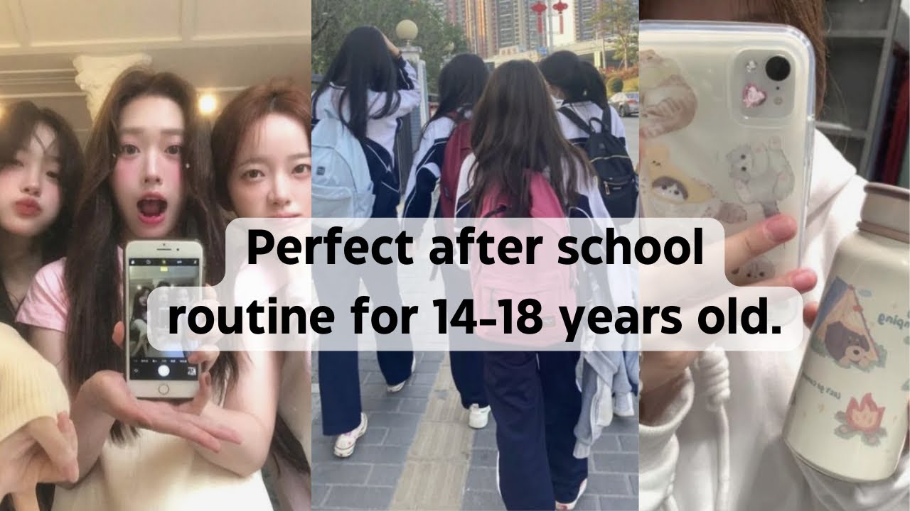 A Perfect After School Routine for teenagers. 🕊️🎀☁️💖 | That girl ...
