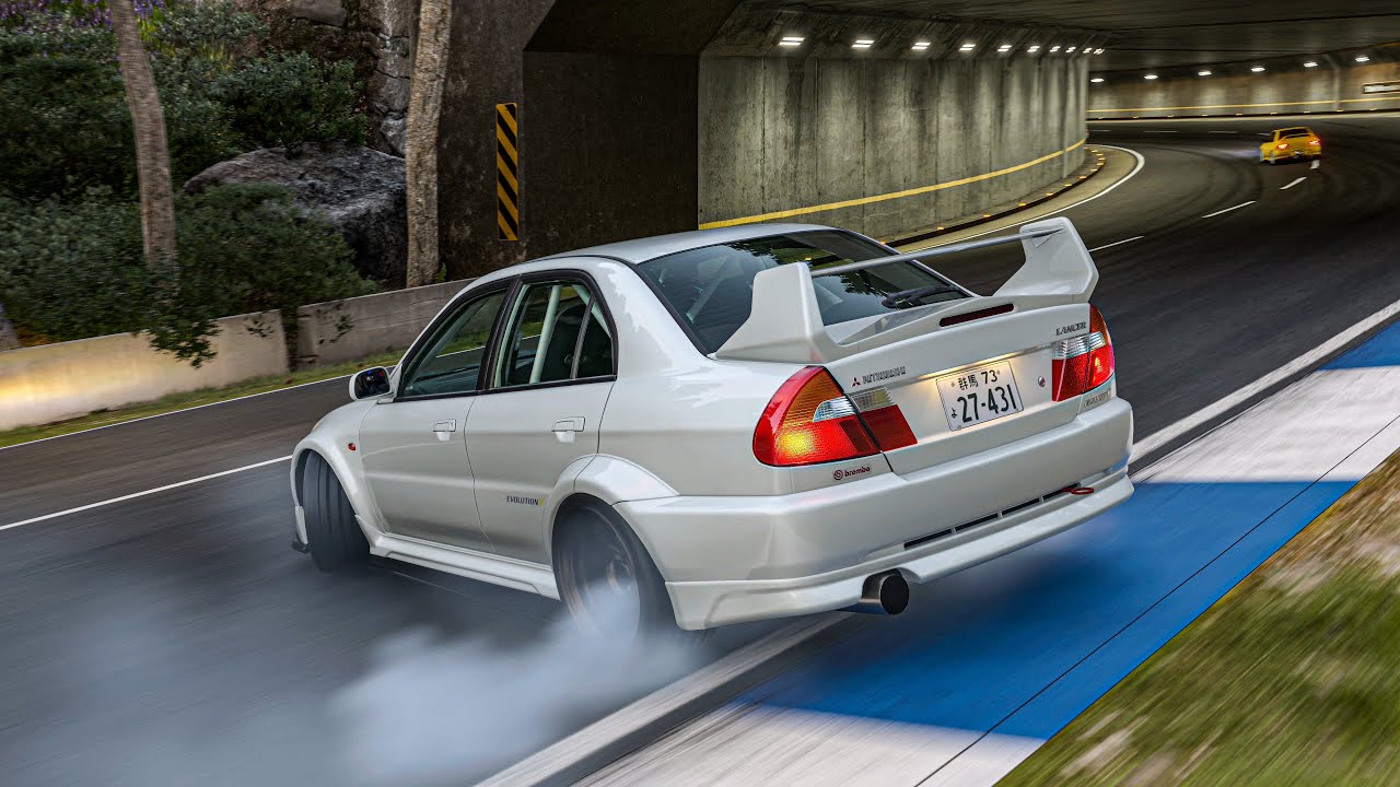 Lancer Evolution V AWD Drift Build | Gran Turismo 7 [PS5 4K] - YouTube