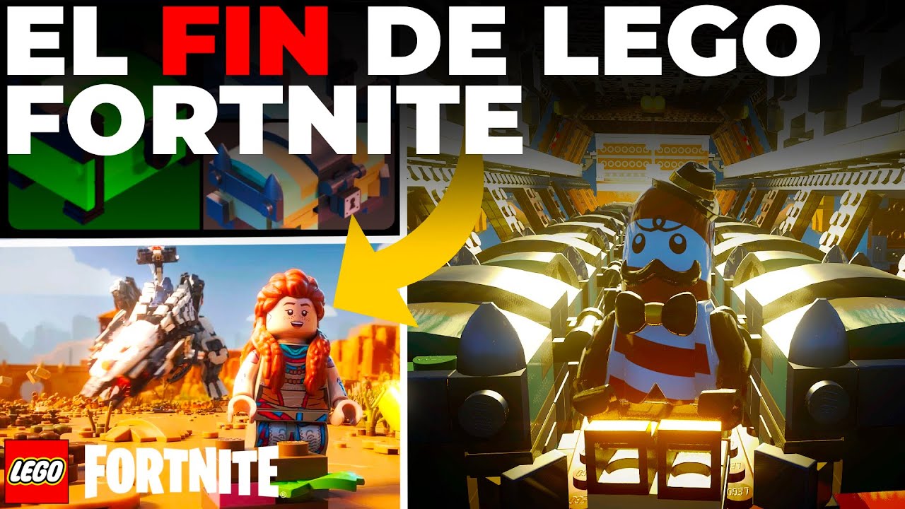 El FIN de Lego Fortnite, pequeños cambios y NUEVAS colaboraciones - YouTube