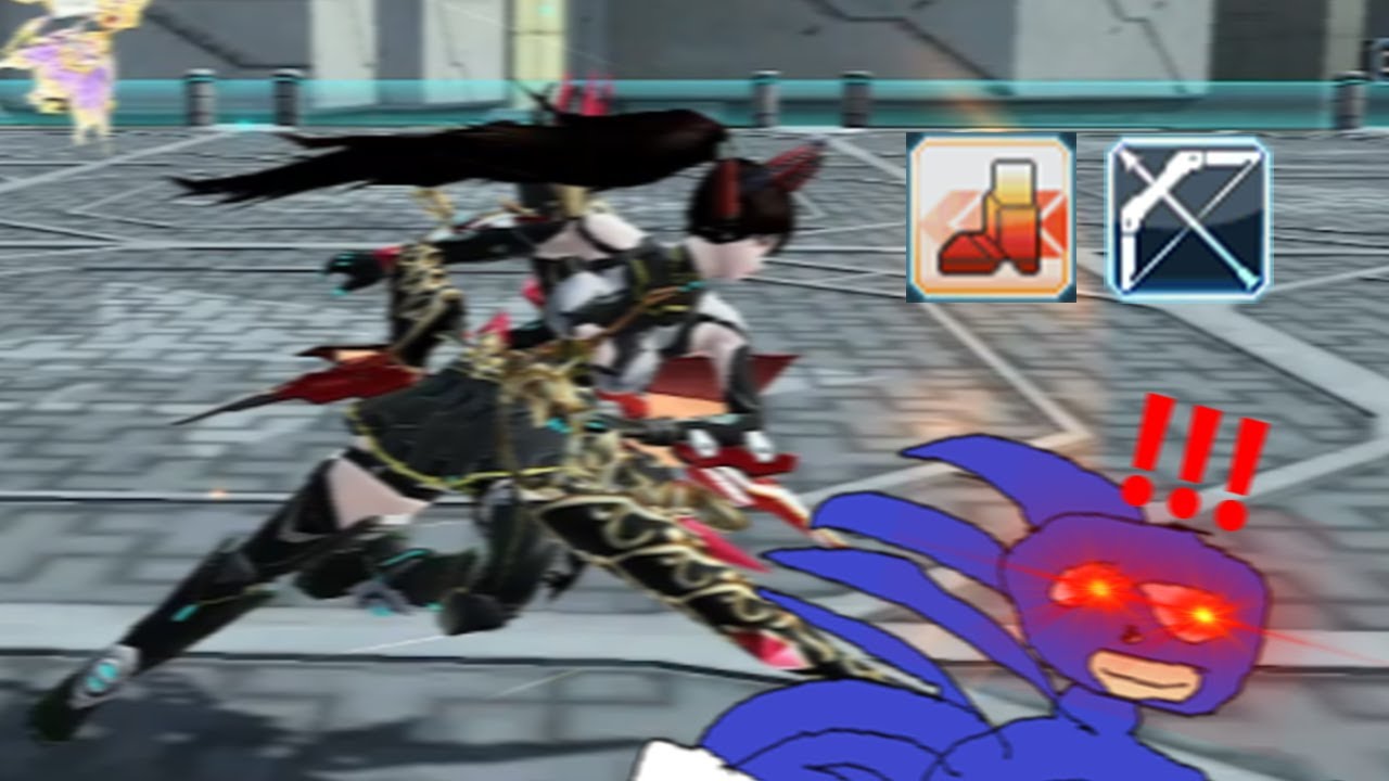 [PSO2] Bow_Braver_101.mp4: Moving around with your bow. - YouTube