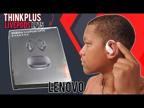 Lenovo thinkplus LivePods LP75 Bluetooth 5.3True TWS Earphones $12 - YouTube
