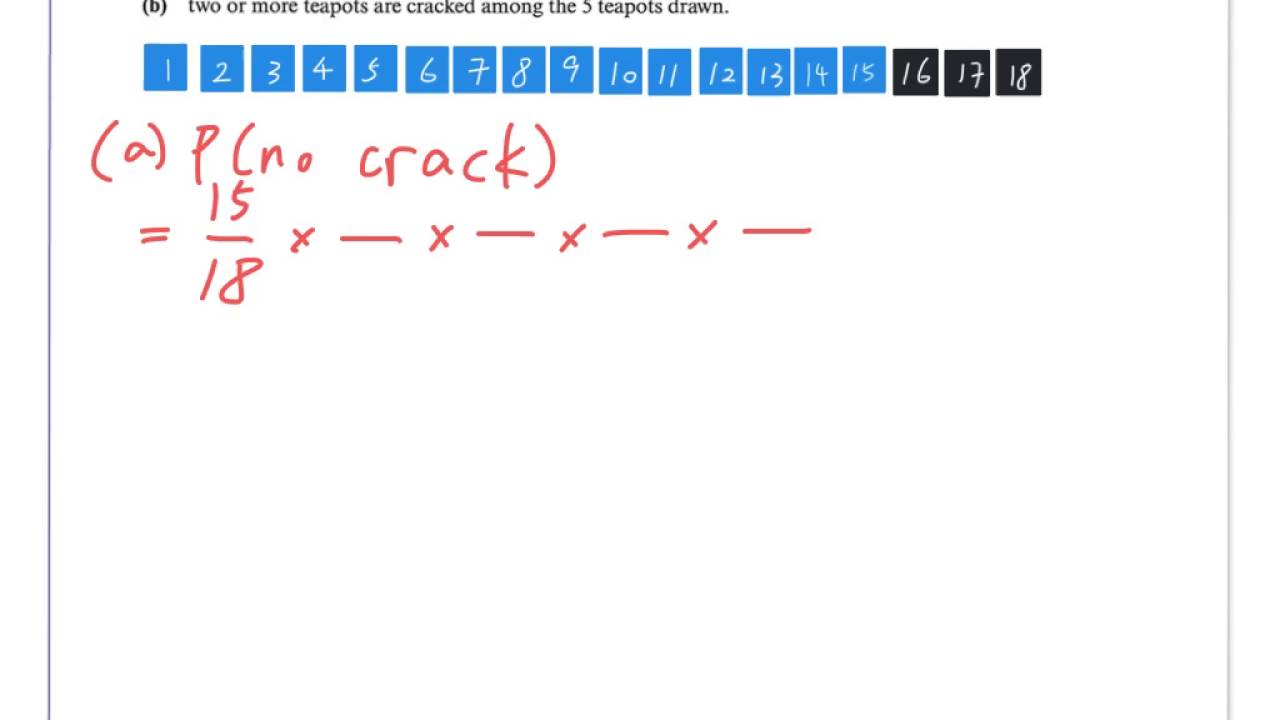 Probability NCr nPr 05 extra Example YouTube