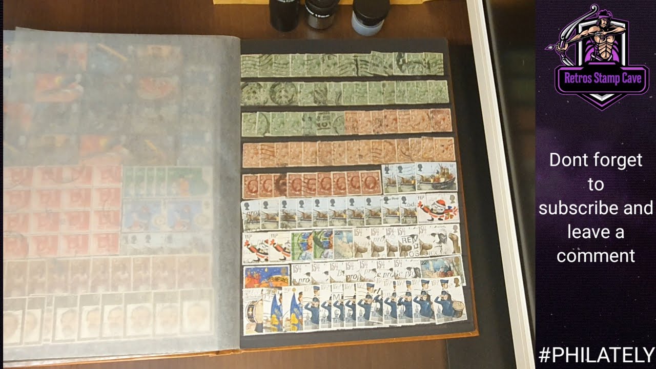 STAMP COLLECTING VLOG. (1) - YouTube